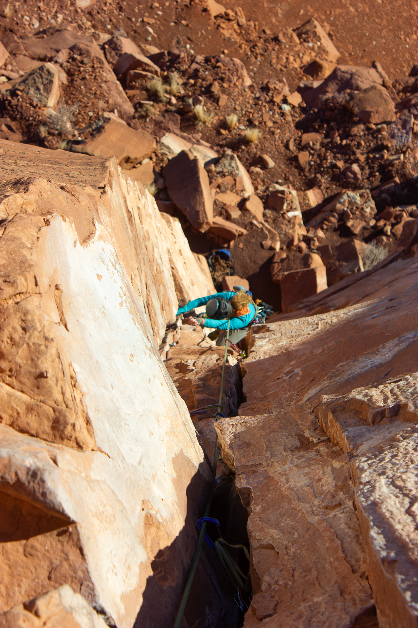 Castleton Tower – North Chimney – 2020 – Andrew's Hikes